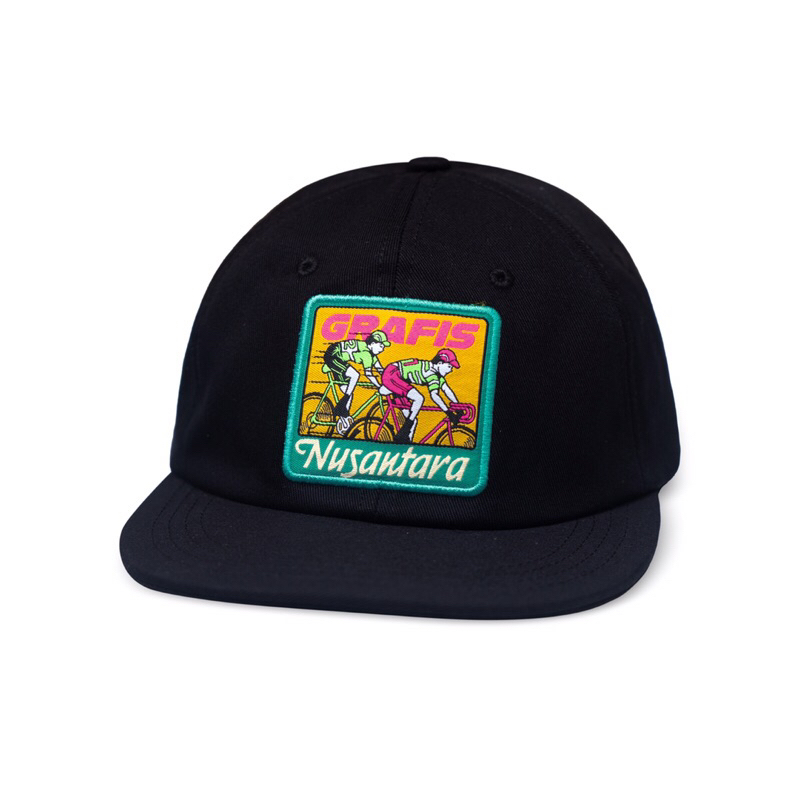 Jual Kamengski - Grafis Nusantara Black 6 Panel Caps | Shopee Indonesia