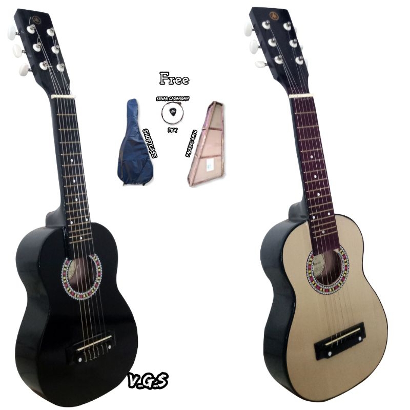 Jual UKULELE SENAR 6 NYLON#GITAR LELE#GITAR KECIL (PACKING KAYU ...