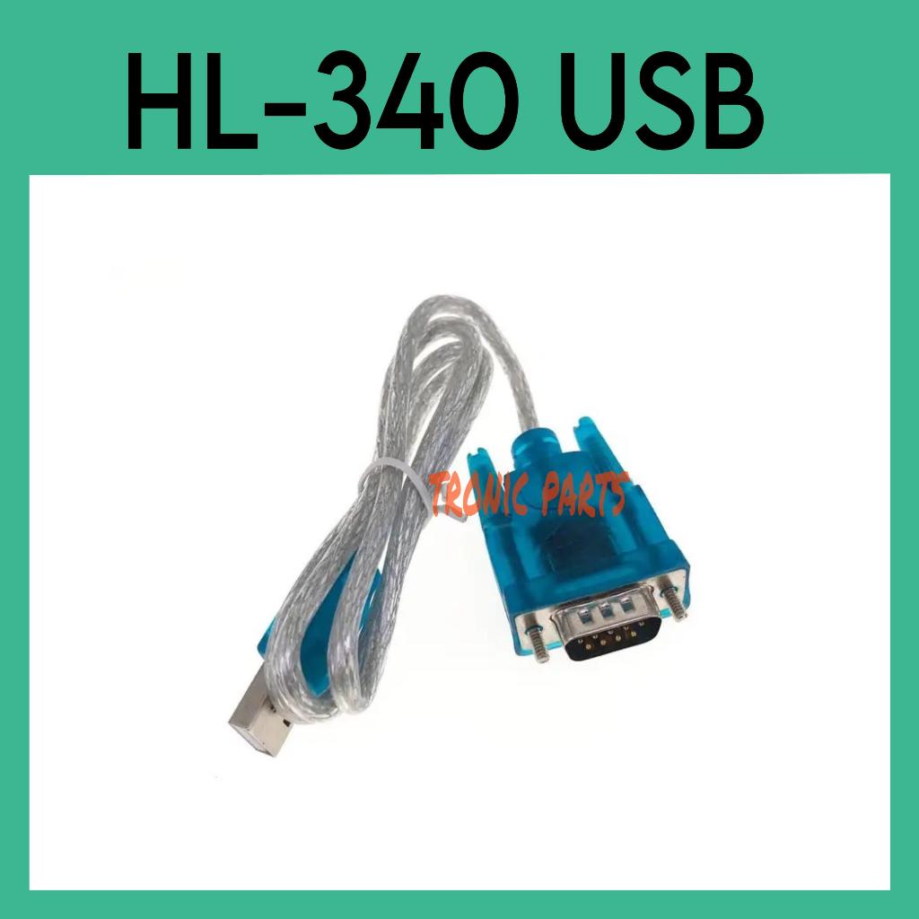 Jual HL-340 Cable Serial Port USB to RS232 Kabel CH340 DB9 Adapter HL340 | Shopee Indonesia