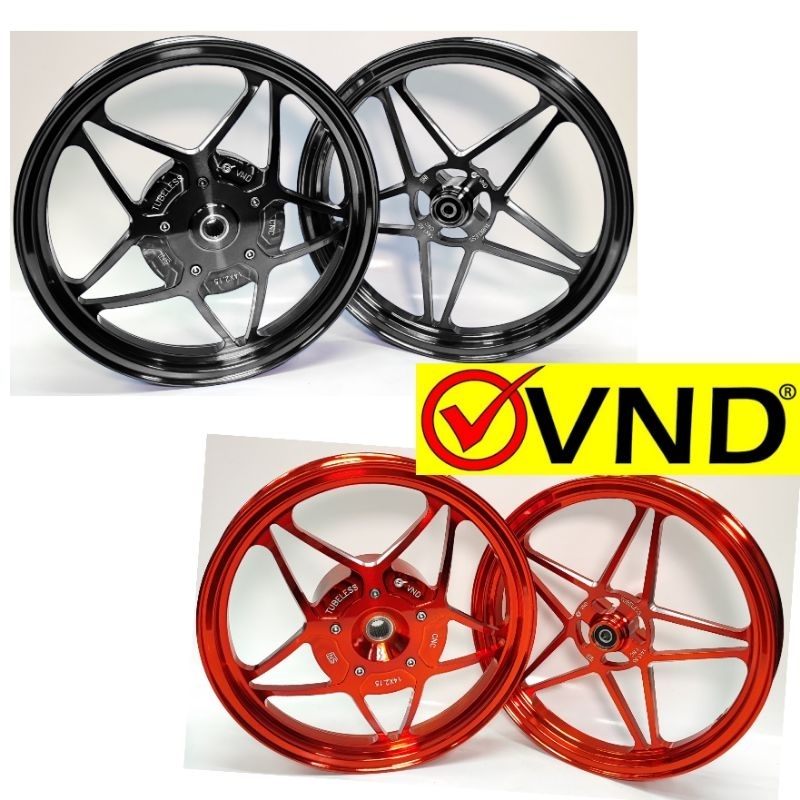 Jual velg vnd v speed bintang vario 125 150 beat scoopy genio fi new gen 2 v2 v-speed vspeed ...