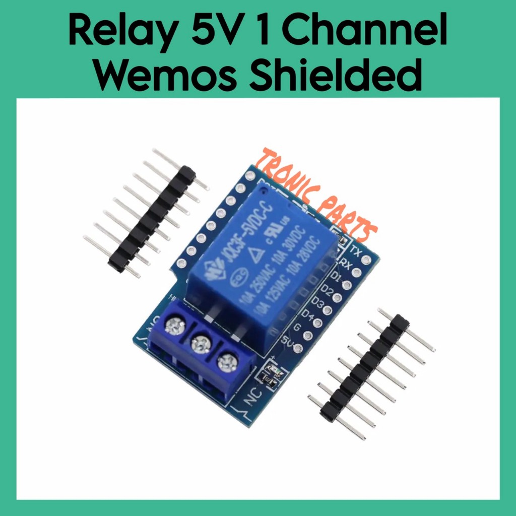 Jual Relay Shield Wemos D1 1 Channel Mini Wifi Board V2 ESP8266 Arduino | Shopee Indonesia