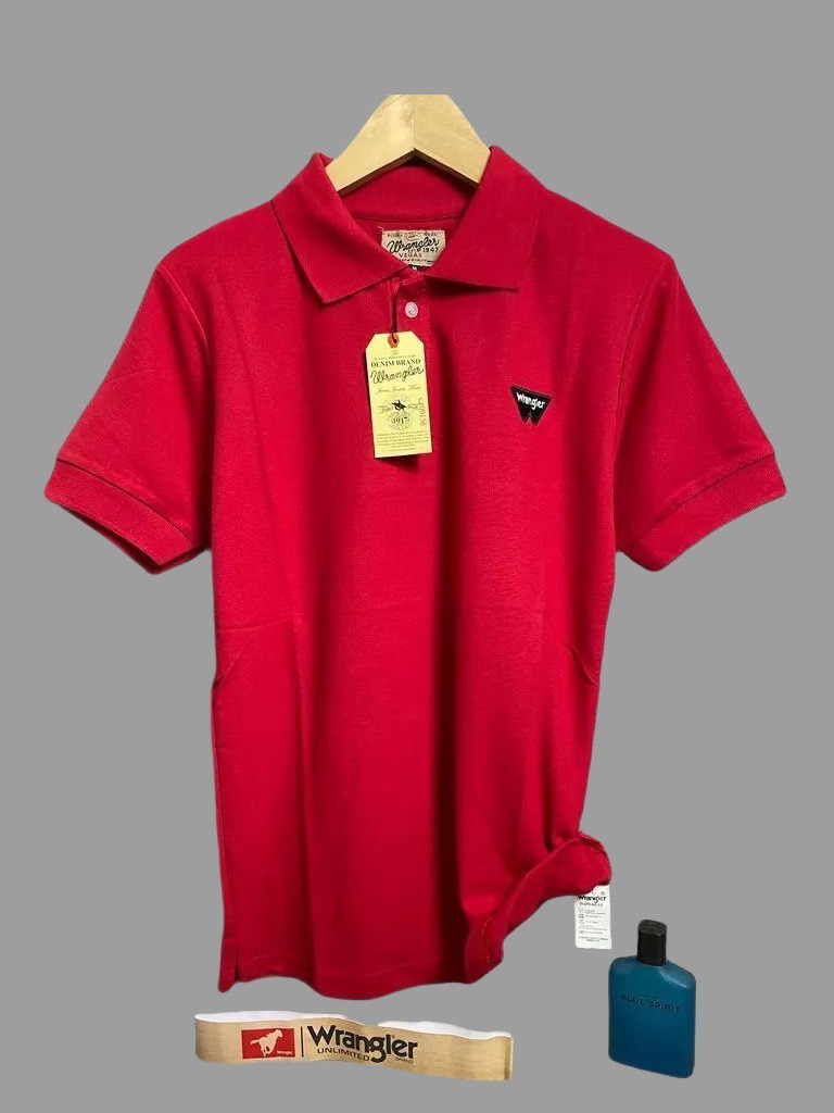 Jual Kaos Polo Wrangler Branded Import Full Tag Label Baju Polo Shirt ...