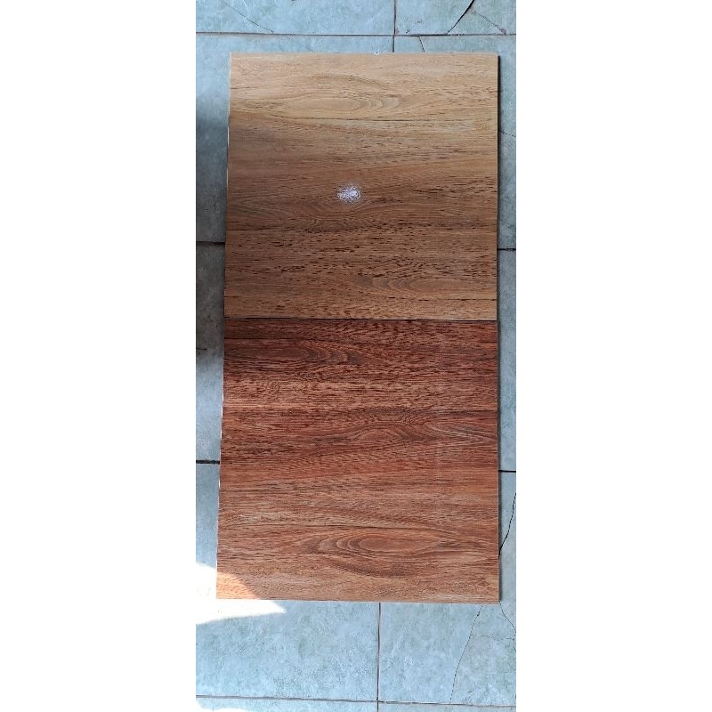 Jual keramik kilap motif kayu tersedia 2 warna ( yellow,orange ...