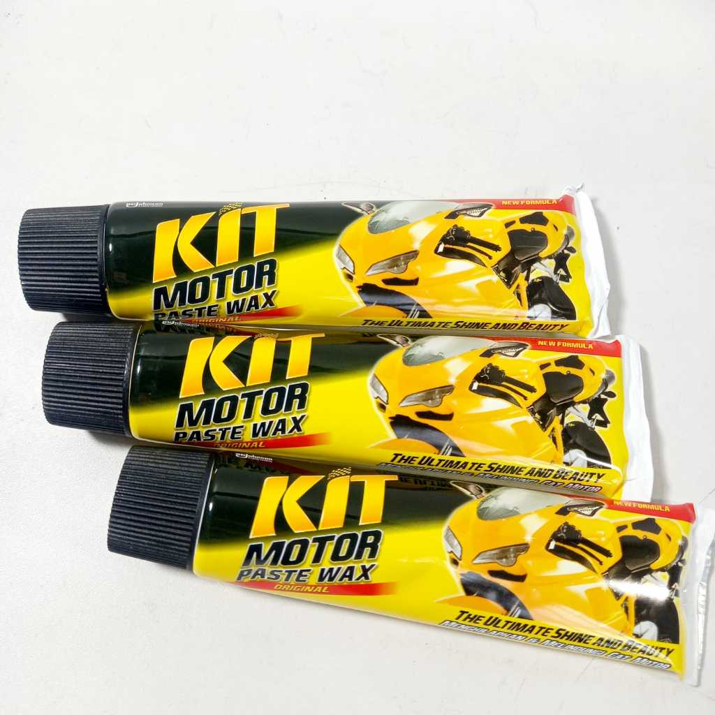 Jual KIT BODY MOTOR PASTE WAX BESAR ORIGINAL 60/25 GRAM MENGKILAPKAN ...