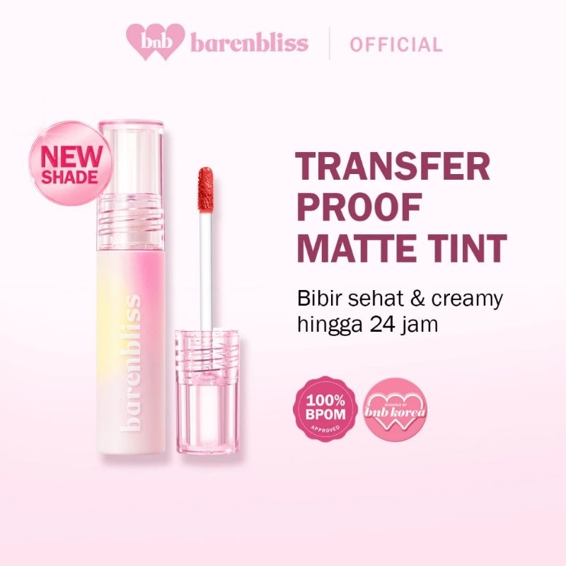 Jual Barenbliss Full Bloom Transferproof matte tint | Shopee Indonesia