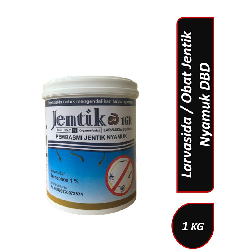 Jual JENTIKA 1 GR Kemasan 1 KG - Larvasida/ Obat Jentik Nyamuk DBD ...