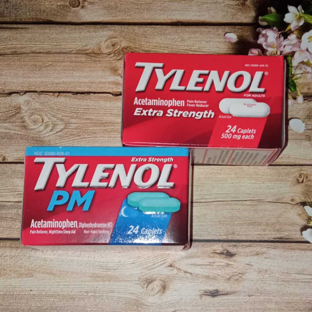 Jual Tylenol 500 mg each 24 Caplets | Shopee Indonesia