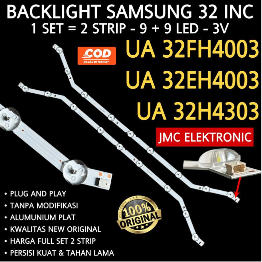 Jual BACKLIGHT TV LED SAMSUNG 32 INCH UA 32FH4003 32EH4003 32H4303 UA32FH4003 UA32EH4003 ...
