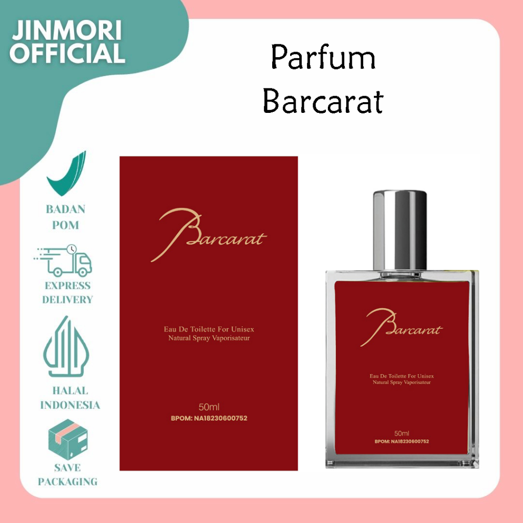 Jual JM - [BPOM] Parfum Barcarat 50ml Premium / Parfum Barcarat 50ml ...