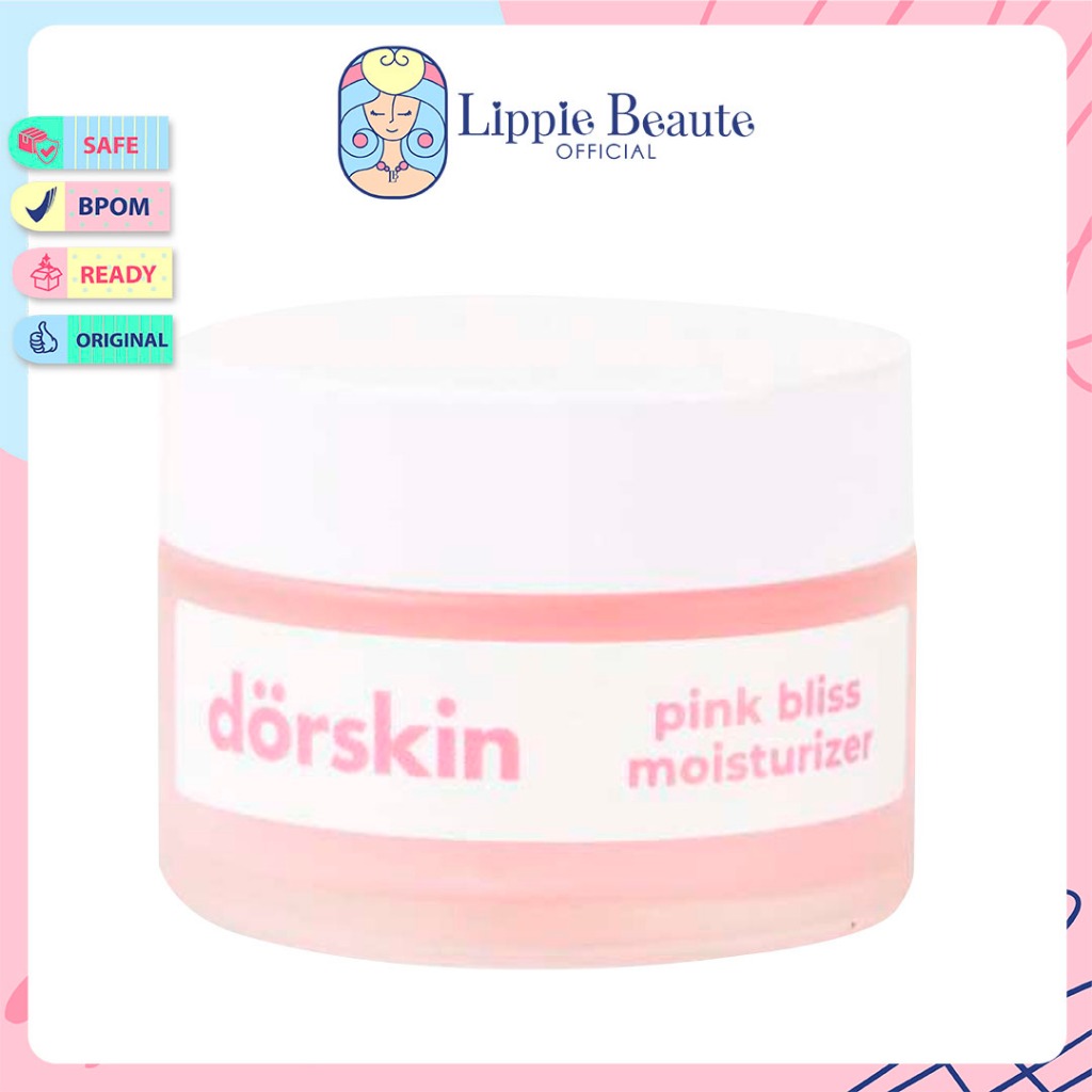 Jual DORSKIN - Pink Bliss Moisturizer Brightening Pelembab Wajah 30g ...