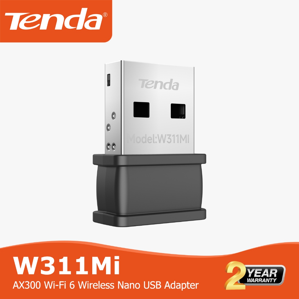 Jual Tenda W311MI AX300 Wi-Fi 6 Wireless Nano USB Adapter | Shopee ...