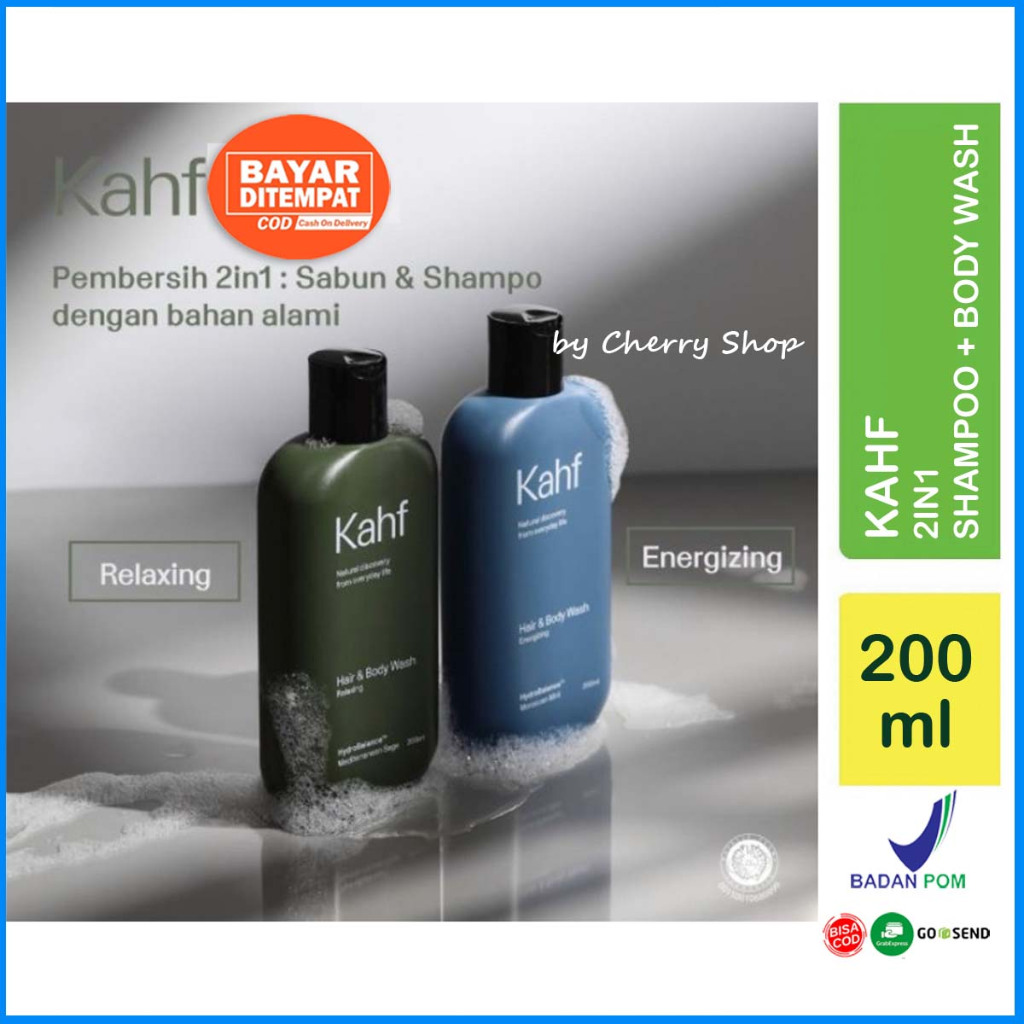 Jual KAHF Body Wash 200ML Indonesia / Sabun Mandi 200ml / Brightening ...