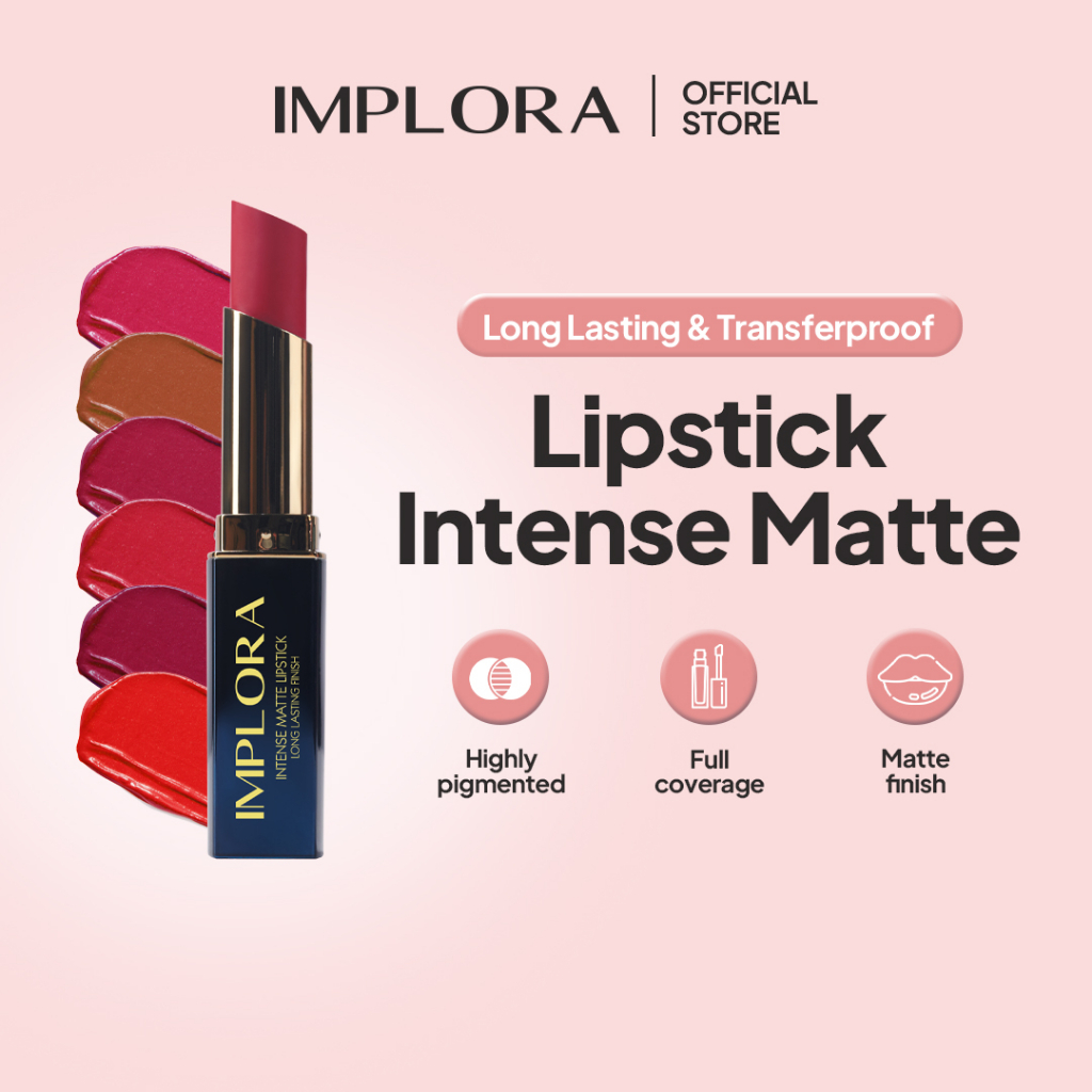 Jual Implora Lipstick Intense Matte | Shopee Indonesia