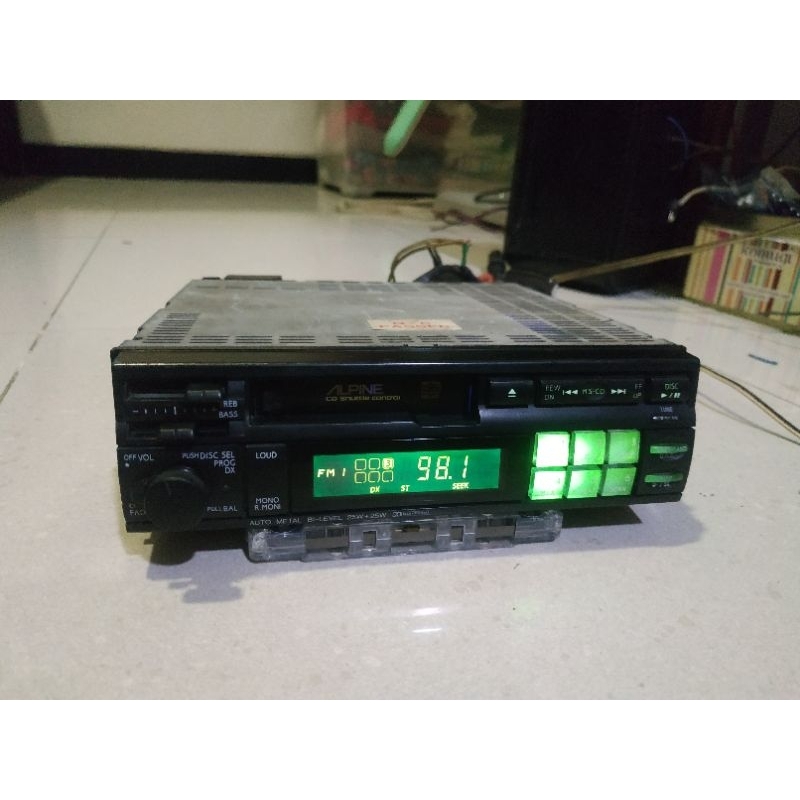 Jual head unit alpine radio tape classic vintage | Shopee Indonesia