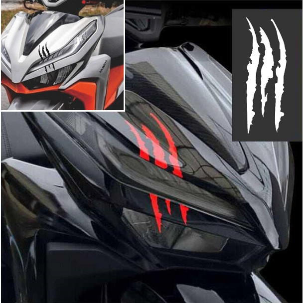 Jual Stiker Motor Unik Lucu Cutting Sticker Model Cakar | Shopee Indonesia Jual Stiker Motor Unik Lucu Cutting Sticker Model Cakar | Shopee Indonesia