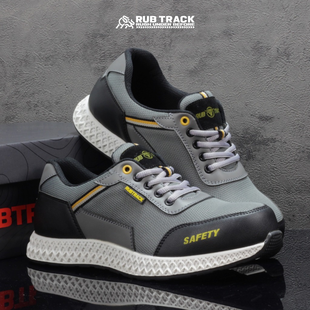 Jual RUBTRACK - STREAMLINE | Sepatu Sneakers Safety Pria Sport Ujung ...