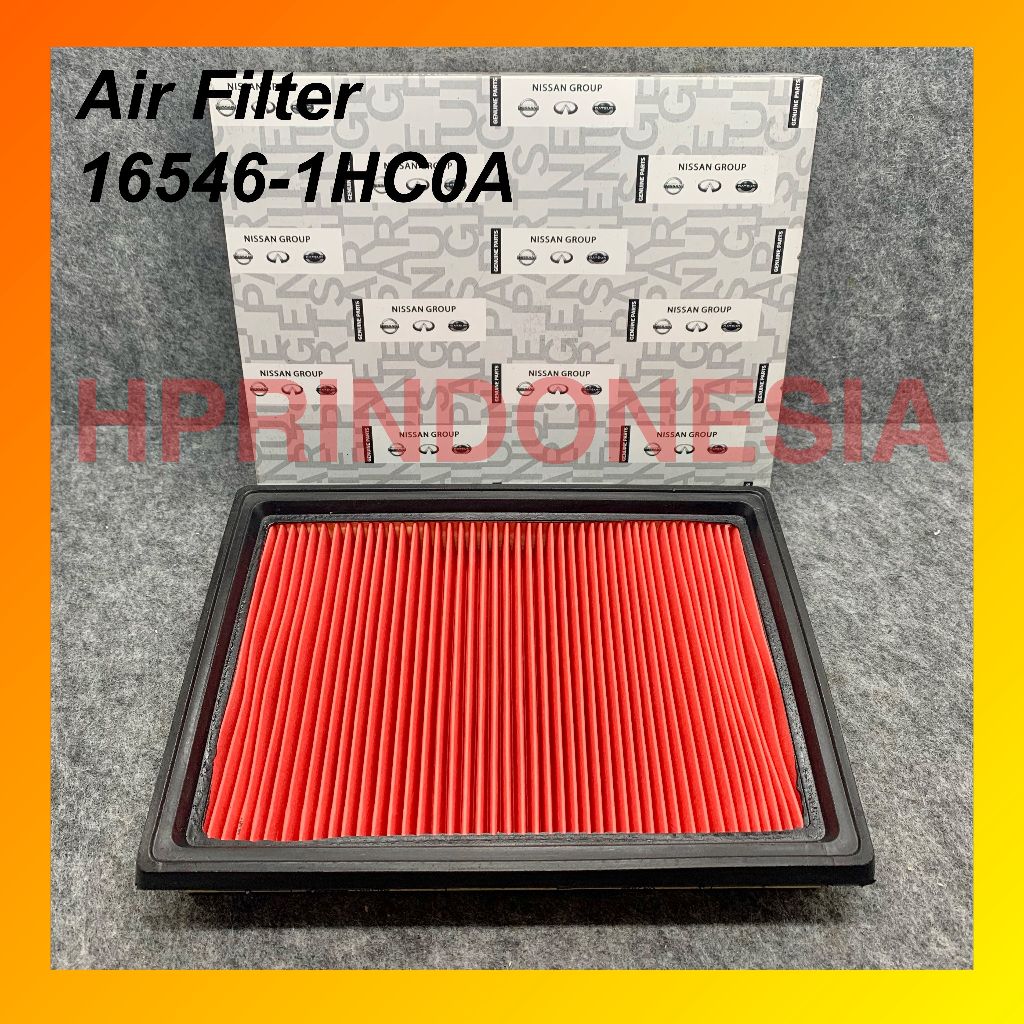 Jual Air Filter Saringan Udara Mesin 16546-1HC0A Nissan March 1.2 ...
