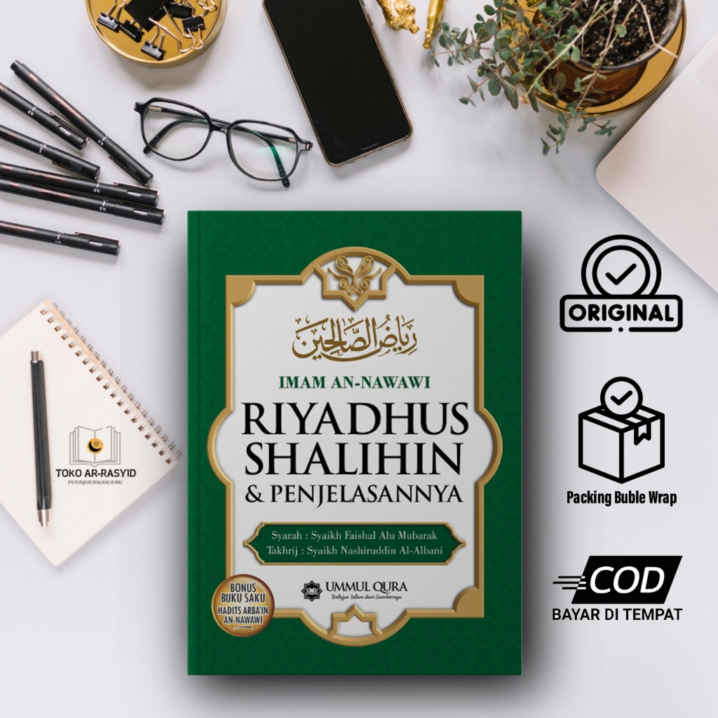 Jual Kitab Riyadhus Shalihin (Hard Cover) | ORIGINAL - Ummul Qura | Shopee Indonesia