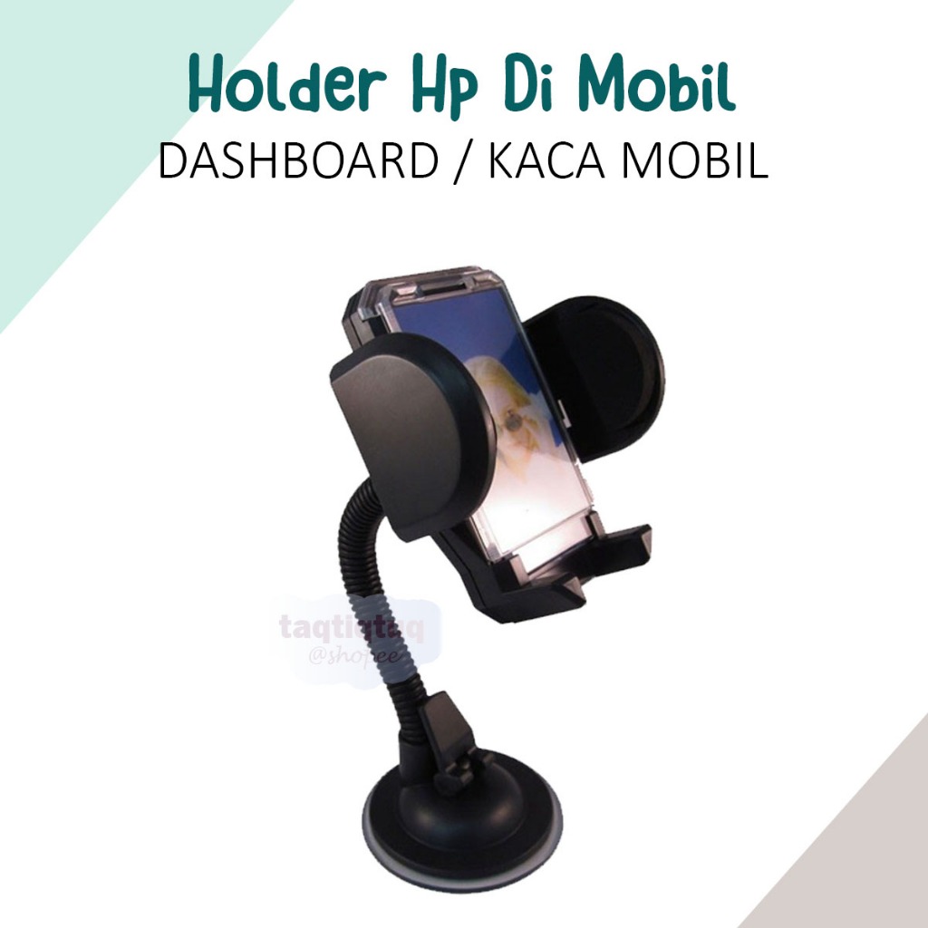 Jual TQ Car Holder Hp Di Mobil Dashboard Kaca Phone Holder Mobil ...