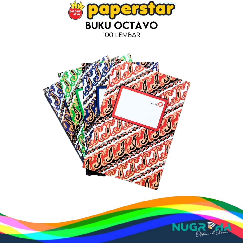 Jual Buku Hardcover Paperstar A6 Oktavo Octavo 100 Lembar | Shopee ...