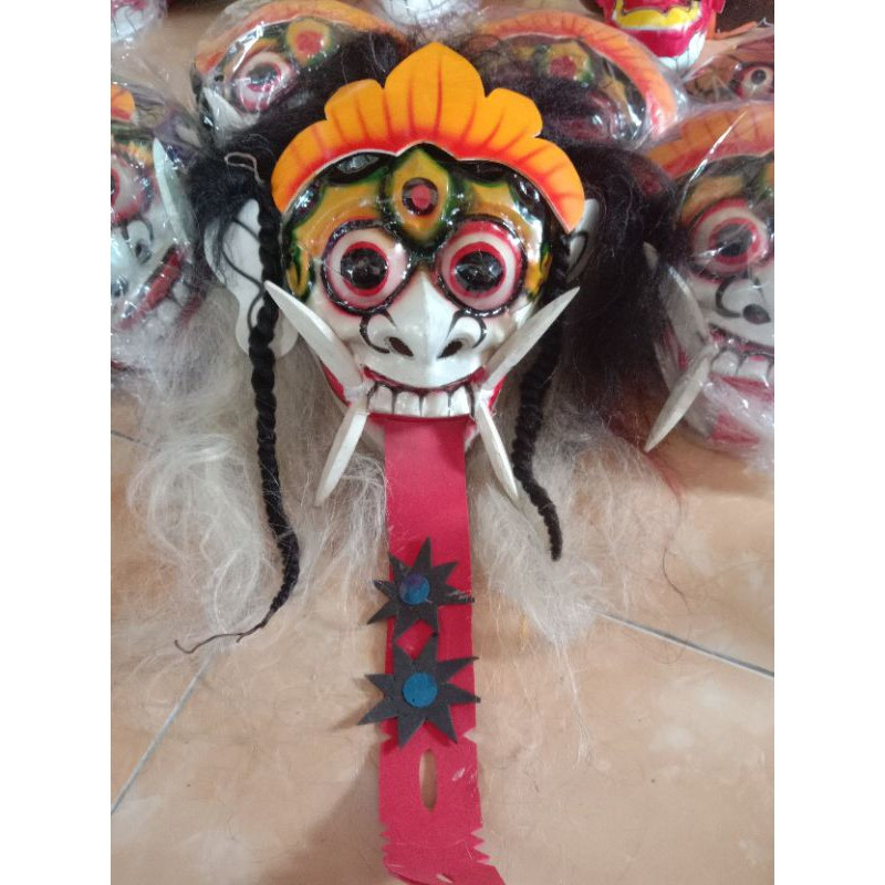 Jual COD ∣ Topeng Barong Leak Bali Lidah Panjang ∣ Topeng Tapel Rangda ...
