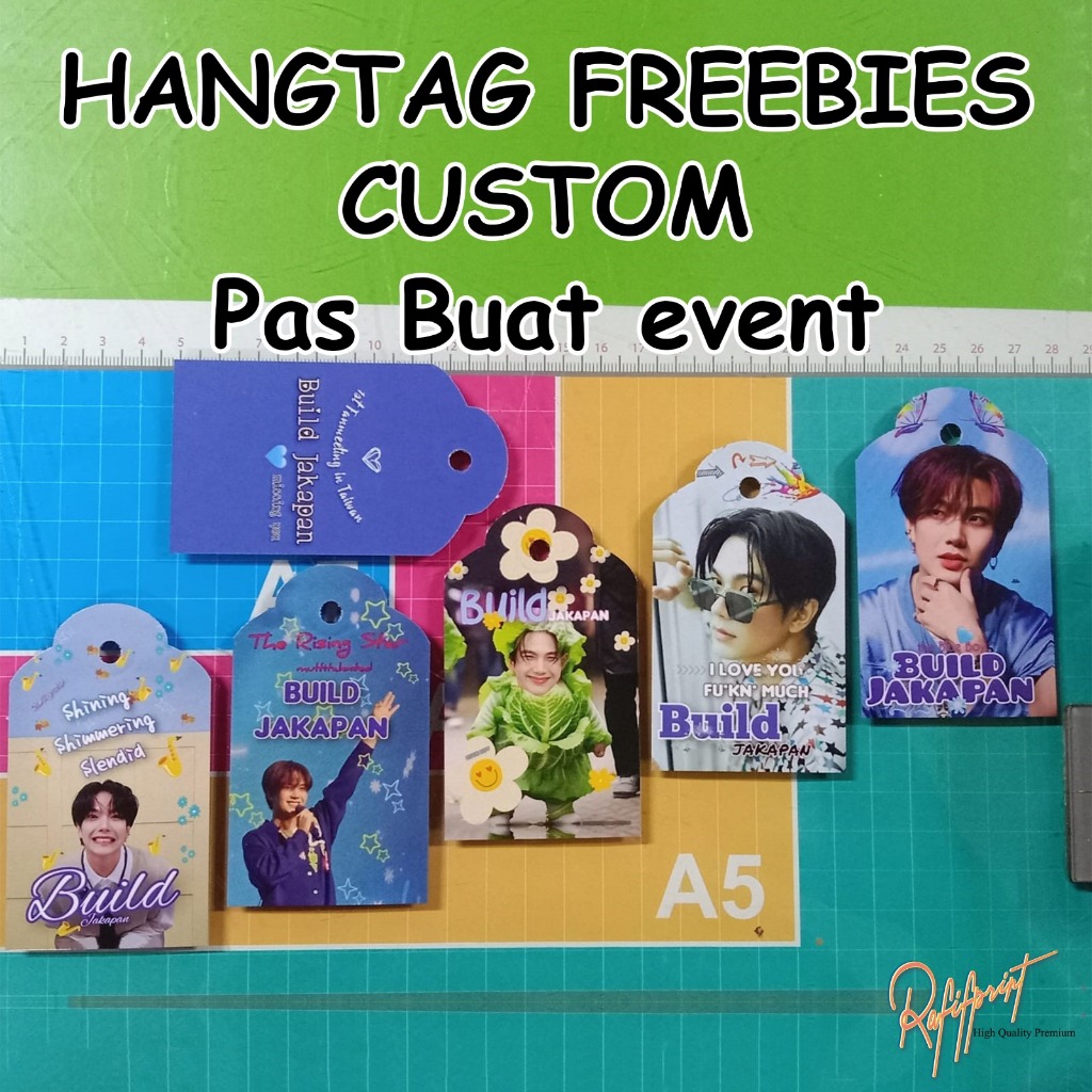 Jual HANGTAG FREEBIES CUSTOM BUAT EVENT | Shopee Indonesia