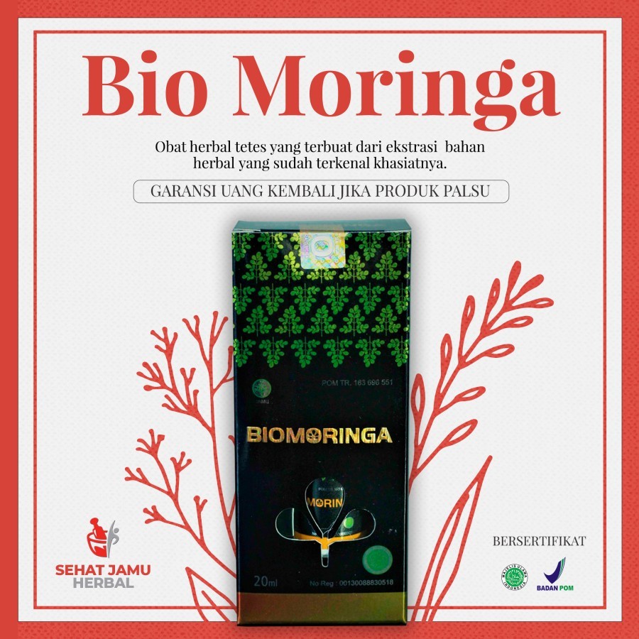 Jual Bio Moringa Obat Tetes Hebal Atasi Diabetes Dan Asam Urat 20 ml ...