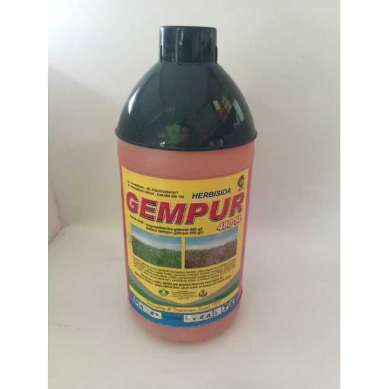 Jual Gempur 480SL 1 liter Herbisida Obat Pembasmi Rumput Sistemik ...