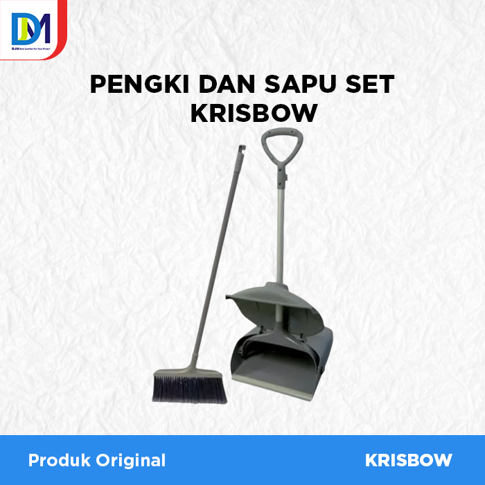 Jual Pengki dan Sapu Set Krisbow Produk Original | Shopee Indonesia