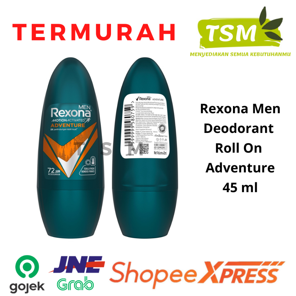 Jual Rexona Roll On Deodorant Men And Women All Variant 45 ml | Shopee Indonesia