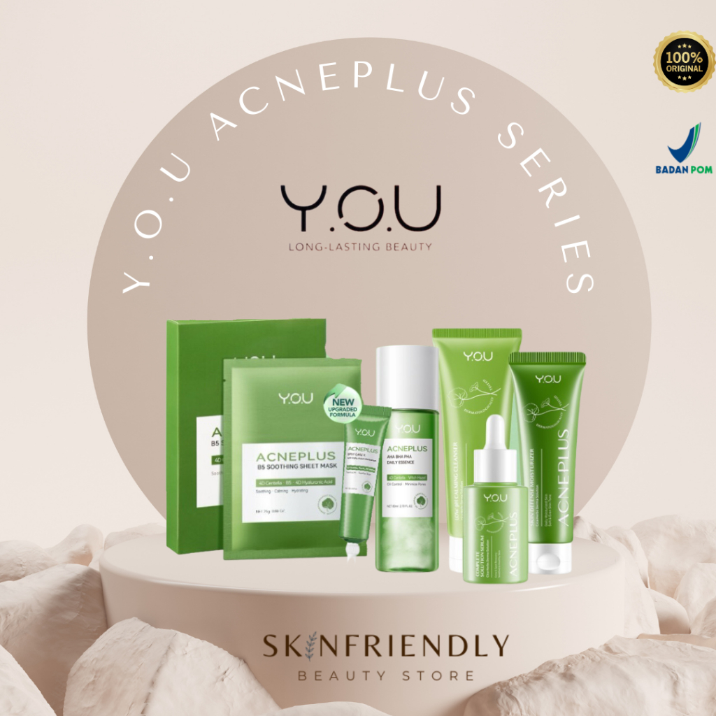 Jual [READY] YOU AcnePlus Bundle with Niacinamide Centella AHA / Paket ...