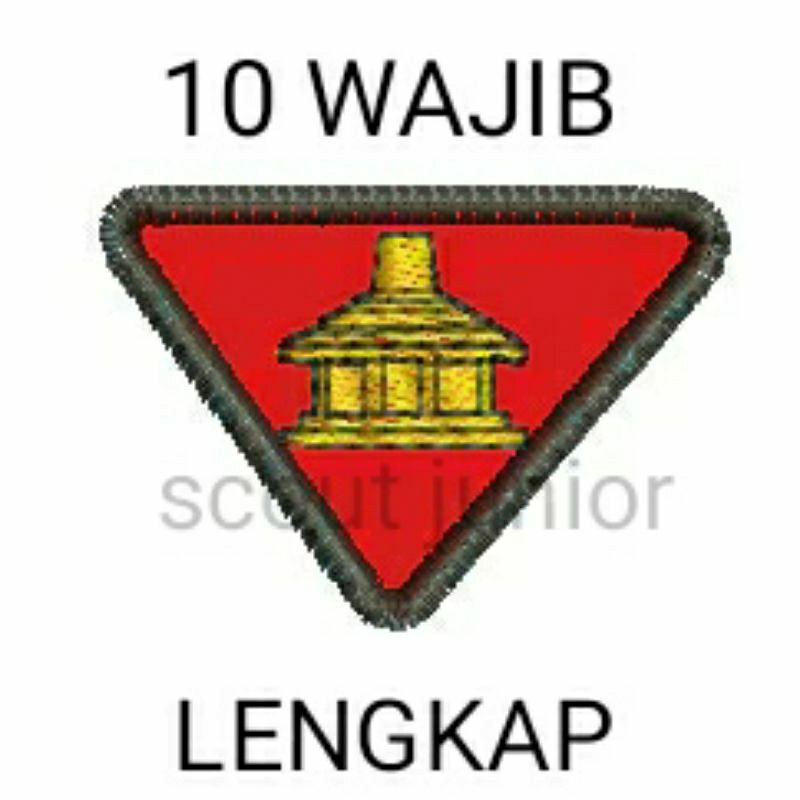 Jual TKK SIAGA WAJIB LENGKAP BORDIR | Shopee Indonesia