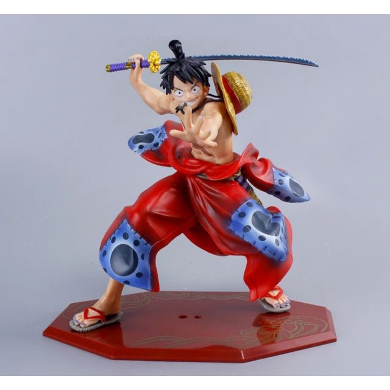 Jual Action figure luffy stand base red | Shopee Indonesia