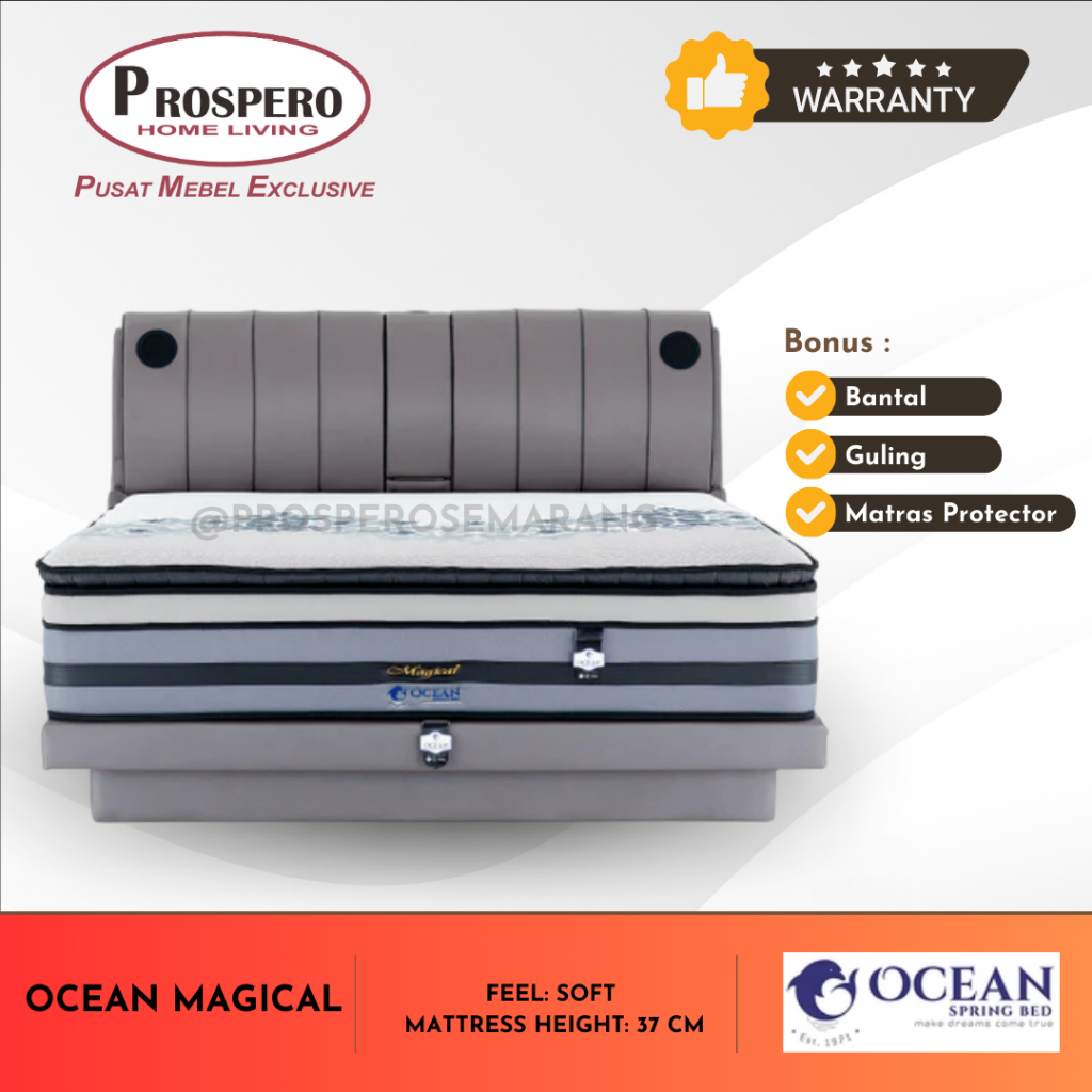 Jual KASUR OCEAN MAGICAL | SPRINGBED | Shopee Indonesia
