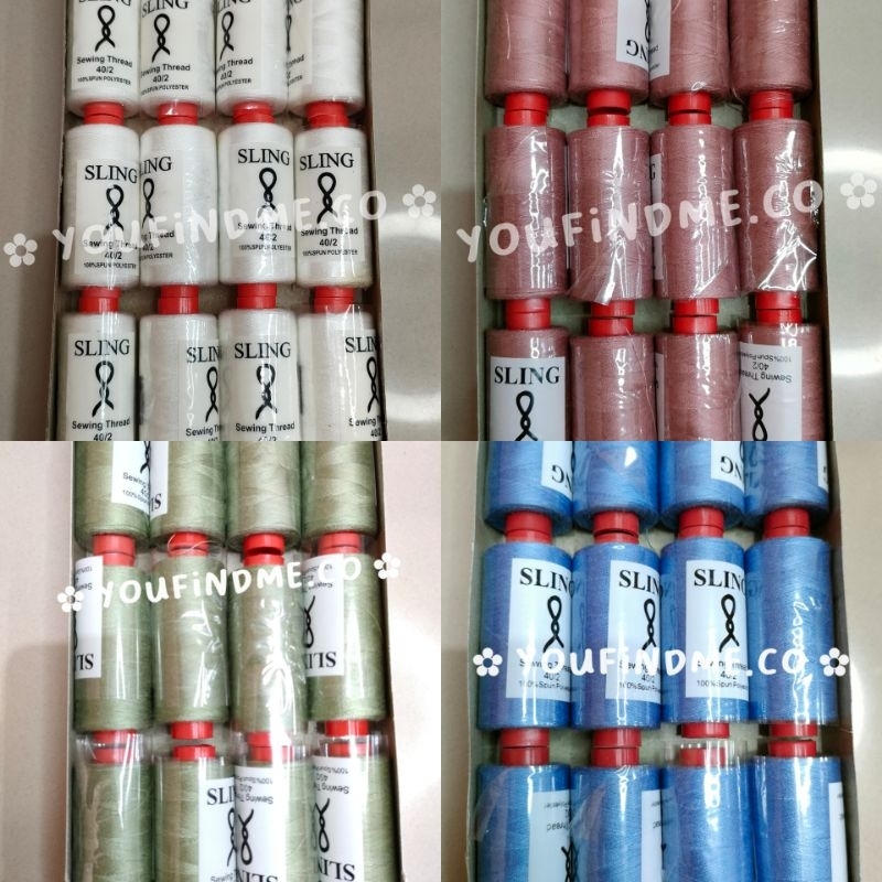 Jual Benang Jahit Sling 500Y Benang Jahit Murah Berkualitas Benang ...