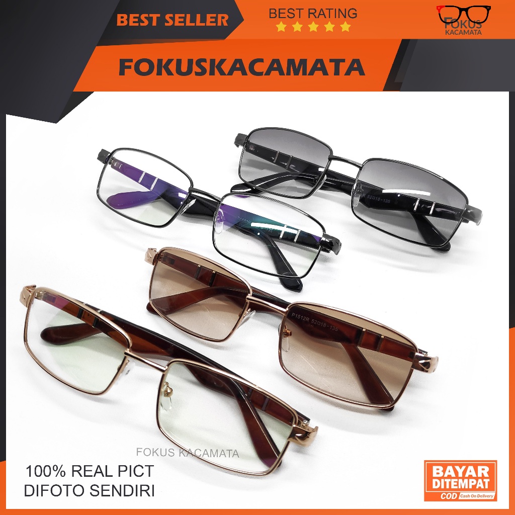 Jual Kacamata PLUS 2 in 1, DOUBLE FOKUS, BISA untuk Baca dan Jalan free ...