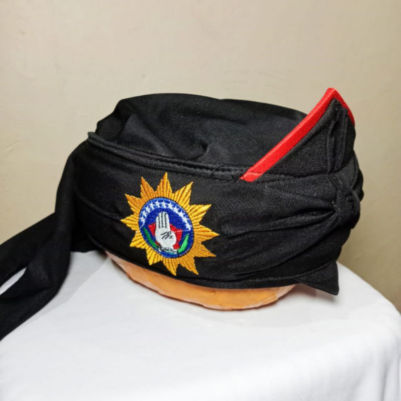 Jual kupluk iket peci kopiah blangkon Bordir Logo Tapak Suci jawasunda ...