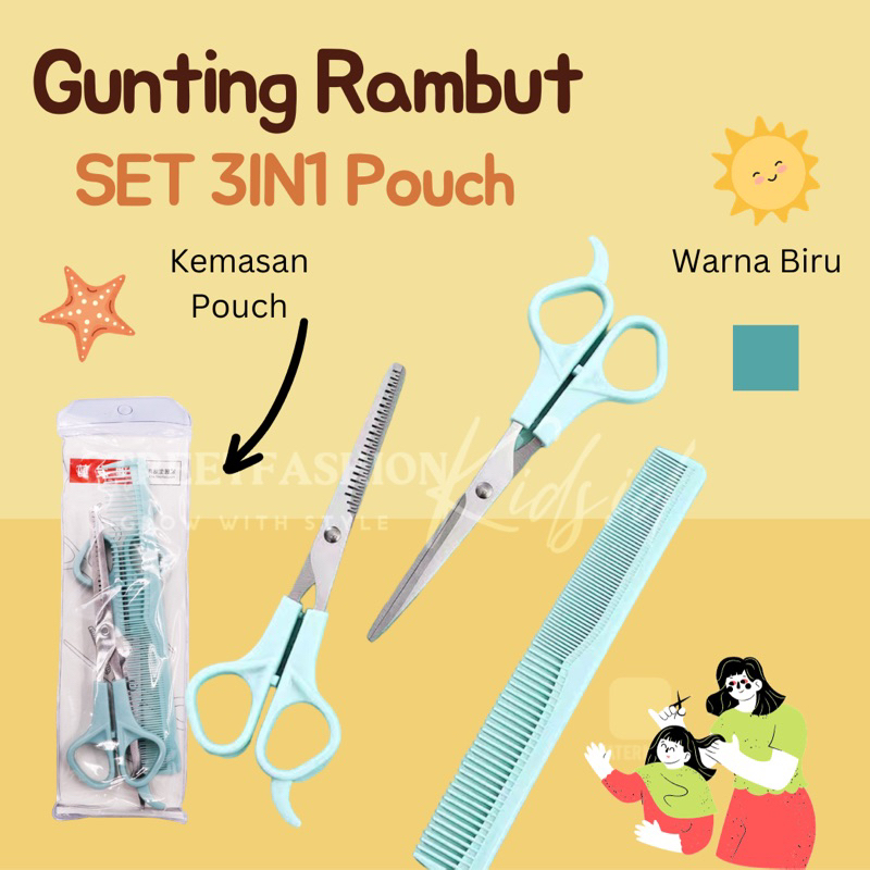 Jual STREETFASHIONKIDS.ID - ALAT GUNTING RAMBUT PONI ANAK DEWASA ...