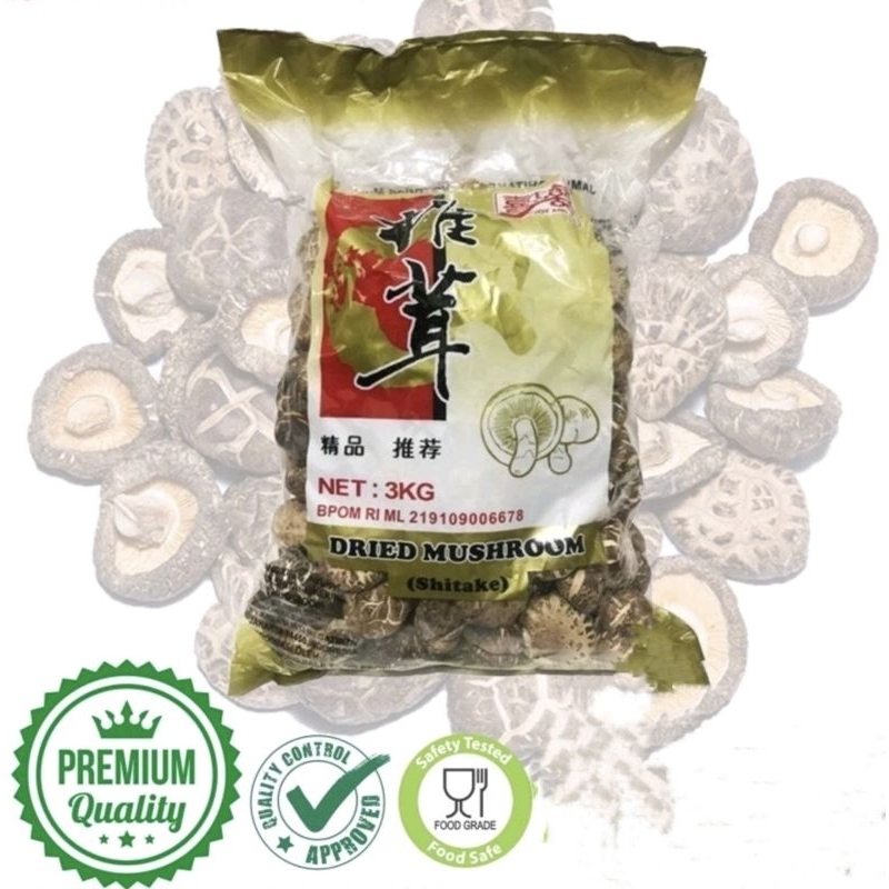Jual Jamur hioko / Shitake Joy&Joy / dried shitake mushroom / payung / xiang gu / fragrant Grade ...
