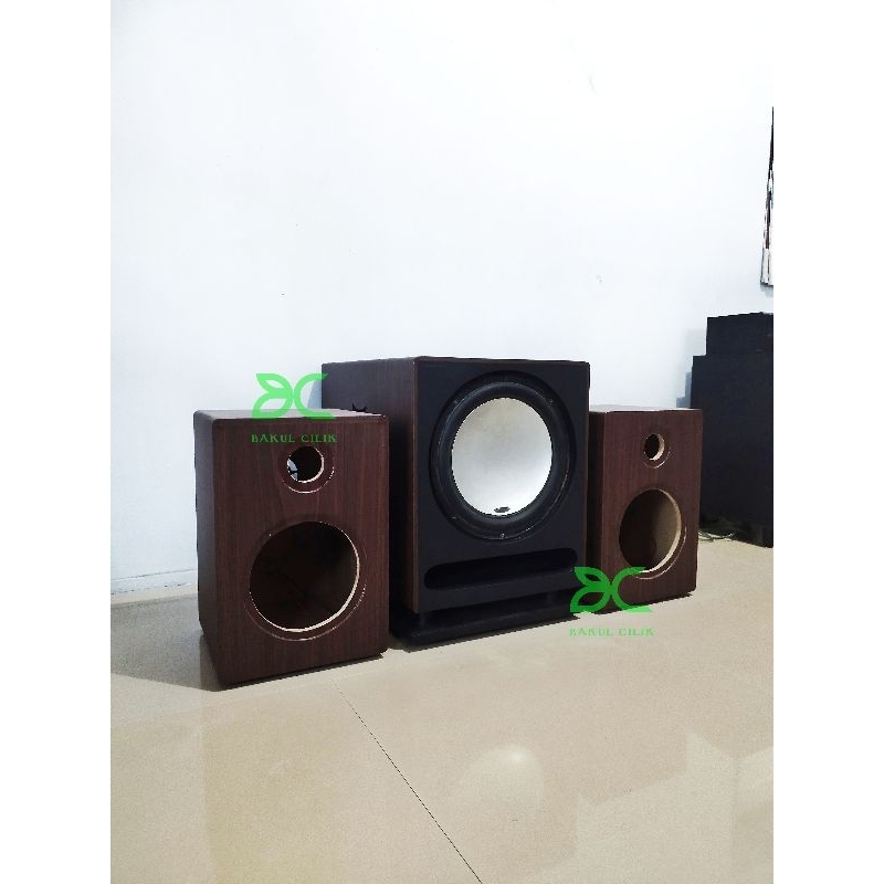 Jual Paket Box Speaker System 2.1 - 12 Inch Sub + 8 Inch Monitor ...