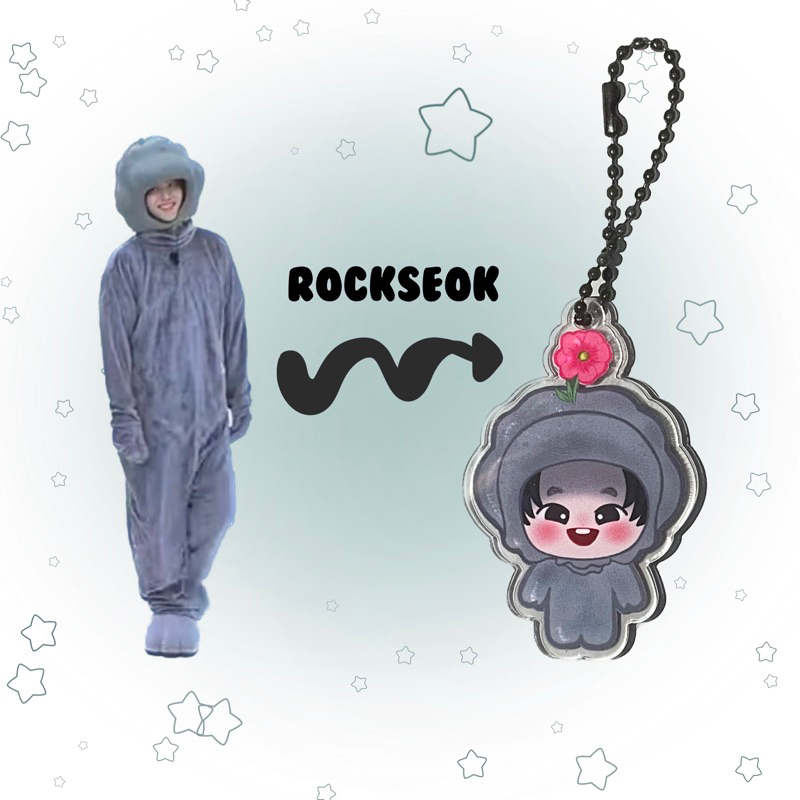 Jual keychain Eunseok batu RocSeok RIIZE | Shopee Indonesia