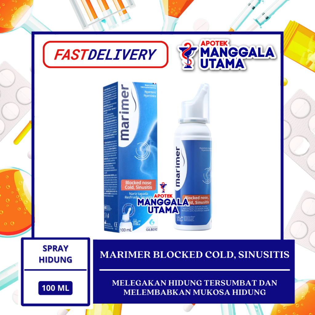 Jual MARIMER BLOCKED COLD, SINUSITIS PER BOTOL ISI 100 ML | Shopee ...