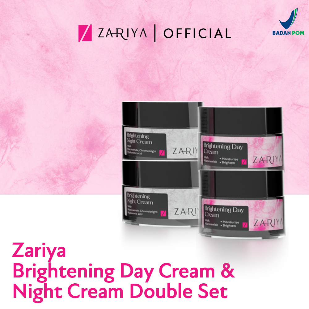 Jual Zariya - Double Set Day & Night Cream (4Pcs) | Shopee Indonesia