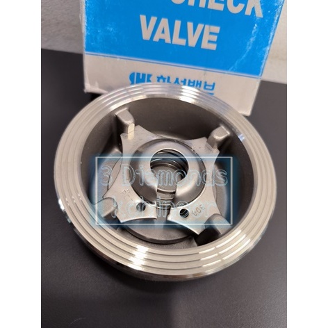 Jual PAN CHECK VALVE HWA SUNG SS304 40K-50A 2" | Shopee Indonesia