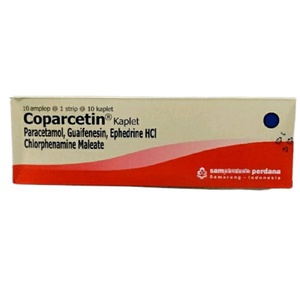 Jual Coparcetin tablet 1 strip isi 10 tablet/obat demam flu pilek ...