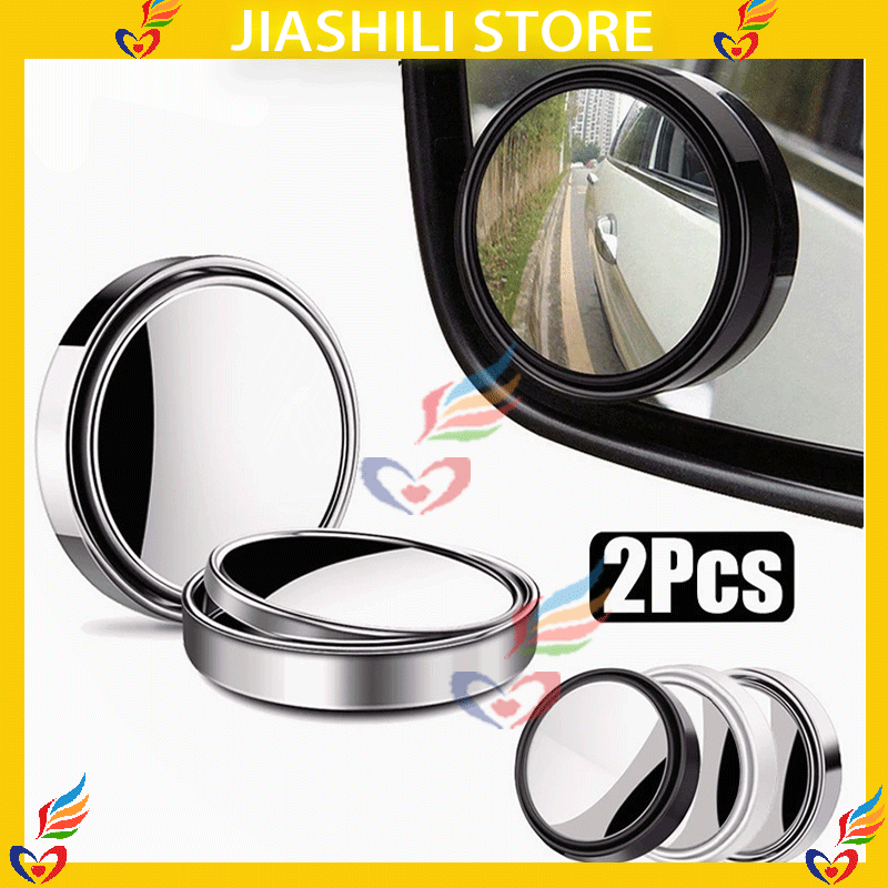 Jual Jiashili_ 2pcs 360° Original Full View Blind Spot Kaca Spion ...