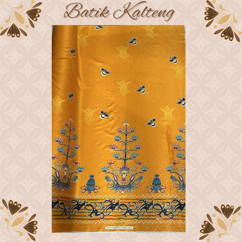 Jual Kain Batik Khas Kalteng bahan Emboss Premium (harga per setengah meter) | Shopee Indonesia