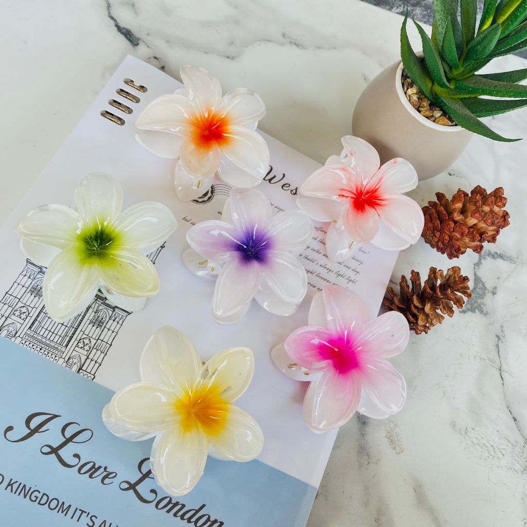 Jual Jedai BUNGA BALI premium warna jedai warna warni | Shopee Indonesia