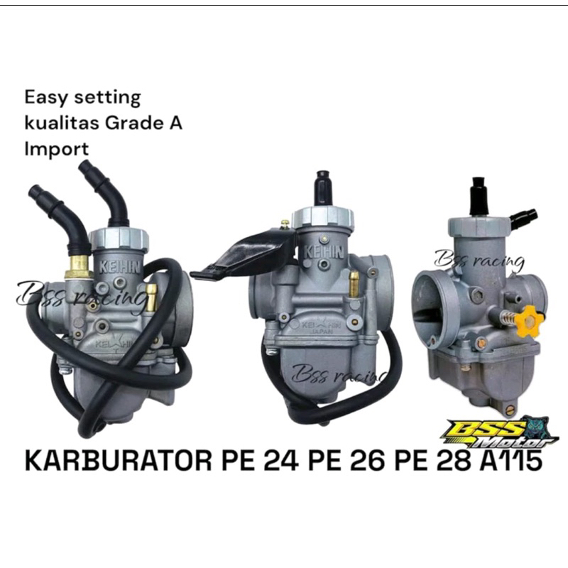 Jual Karburator pe 24 26 28 keihin japan universal cocok semua gas spontan | Shopee Indonesia