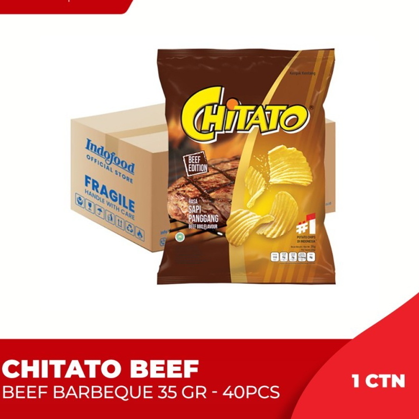Jual Chitato Beef Barbeque 35 Gr 40 Pcs (1 Karton) | Shopee Indonesia
